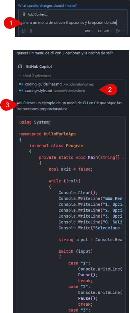 Mejora la Calidad del Código en .NET con GitHub Copilot y Prompts Personalizados | JMFLORESZAZO